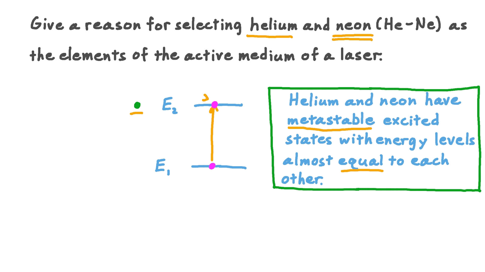 Video: Explaining the Advantage of Using Helium and Neon for the ...