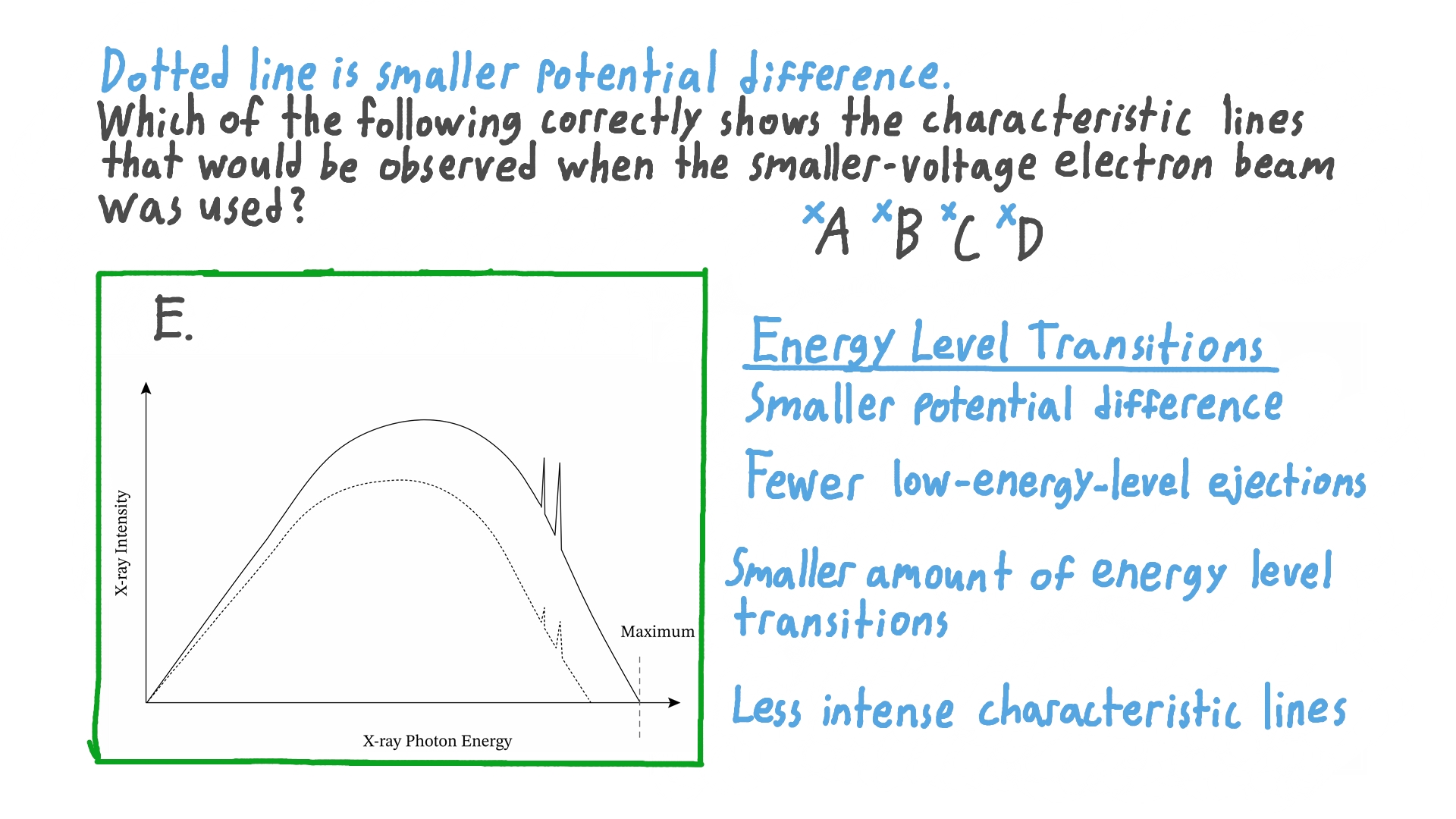 Question Video: Comparing the Accelerating Potential Difference of a ...