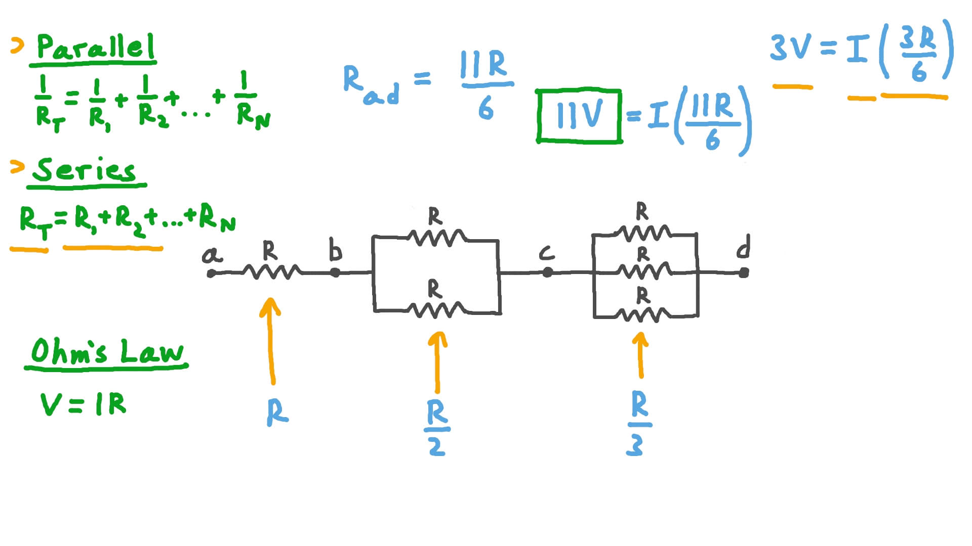 Video: Calculating the Potential Difference between Points in an ...