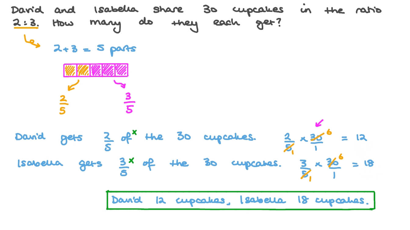 Question Video Dividing A Quantity Into A Two Part Ratio Nagwa question-video-dividing-a-quantity-into-a-two-part-ratio-nagwa