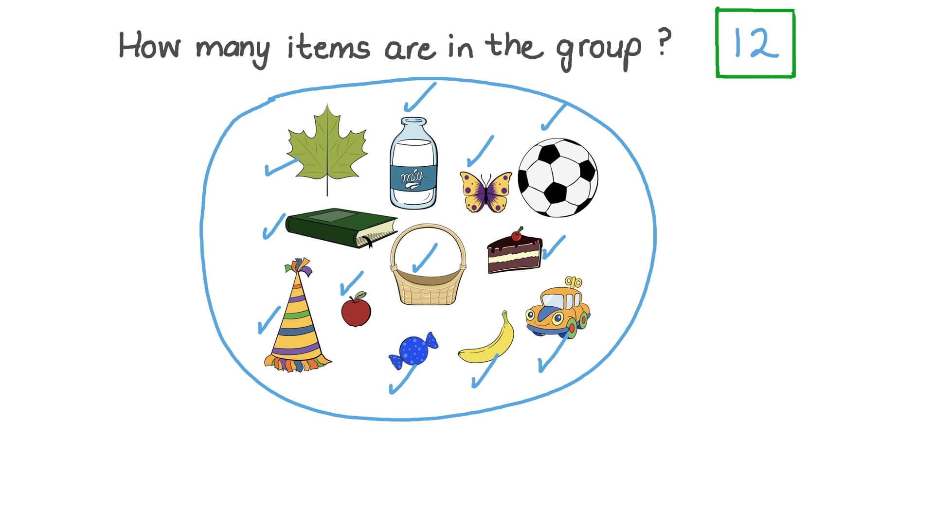 Question Video: Understanding the Number of Objects Remains the Same Regardless of Their ...